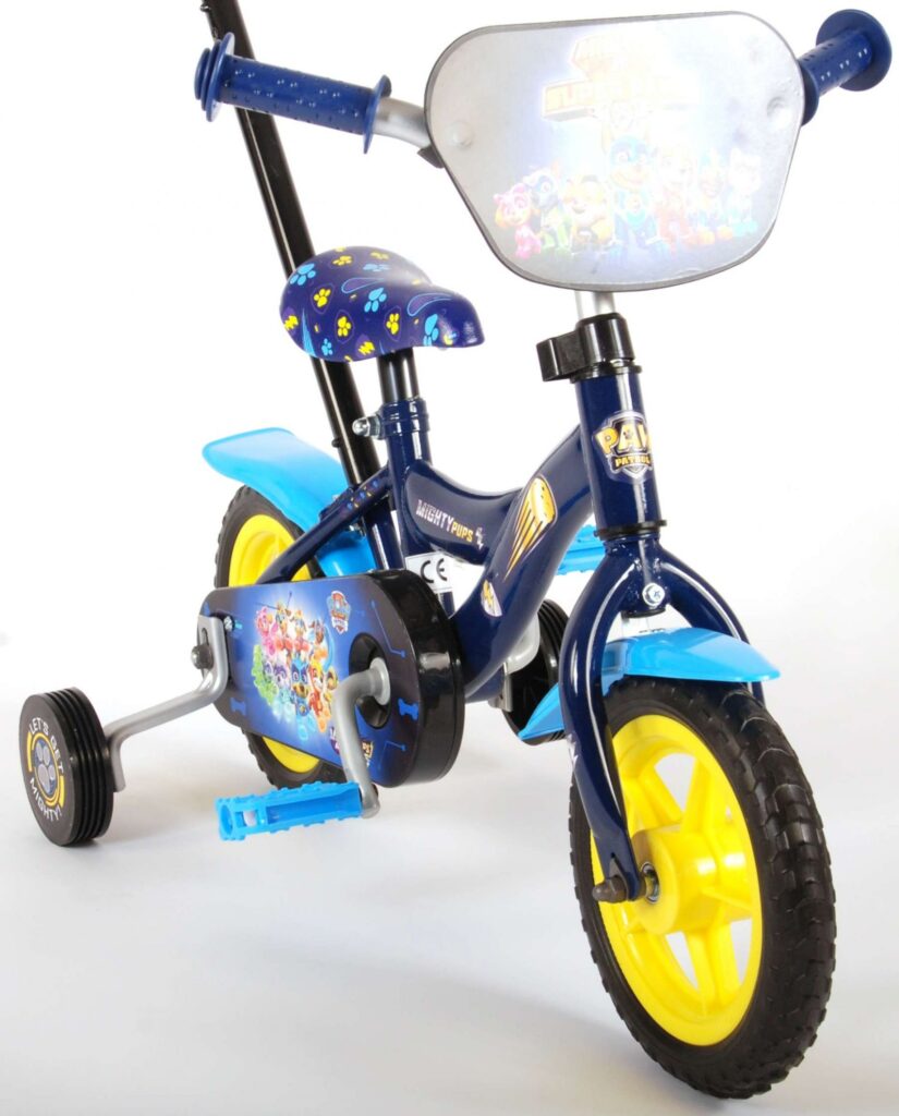 Paw Patrol Mighty Pups kinderfiets - Jongens - 10 inch - Blauw ...