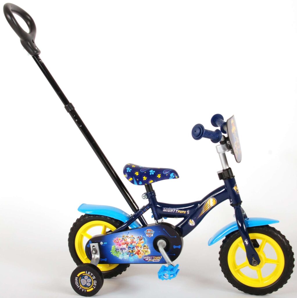Paw Patrol Mighty Pups kinderfiets - Jongens - 10 inch - Blauw ...