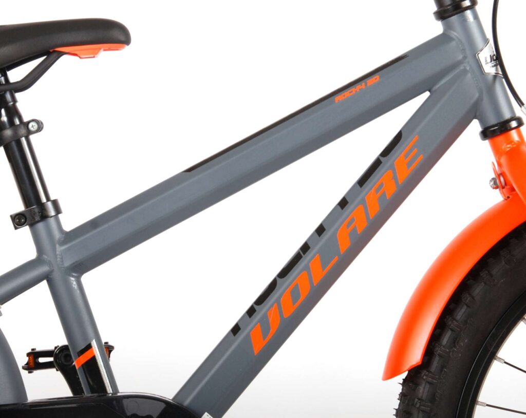 Volare Rocky Kinderfiets - 20 inch - Grijs - Fietsmaster