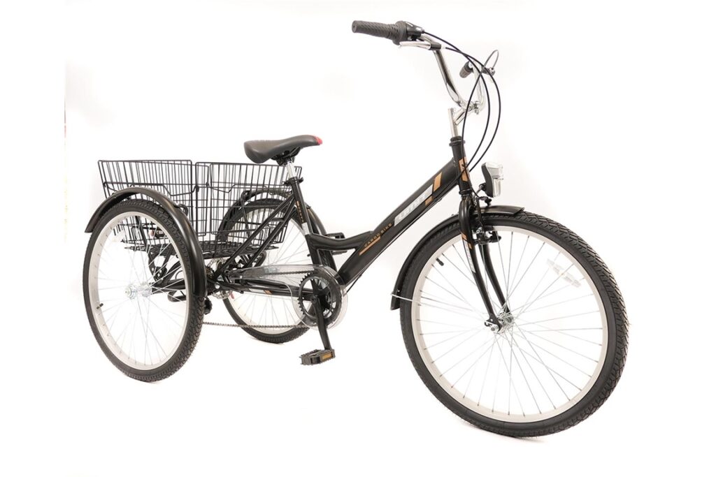 Umit Driewieler Senioren 24 inch Zwart 100% RIJKLAAR GELEVERD Nieuw ...