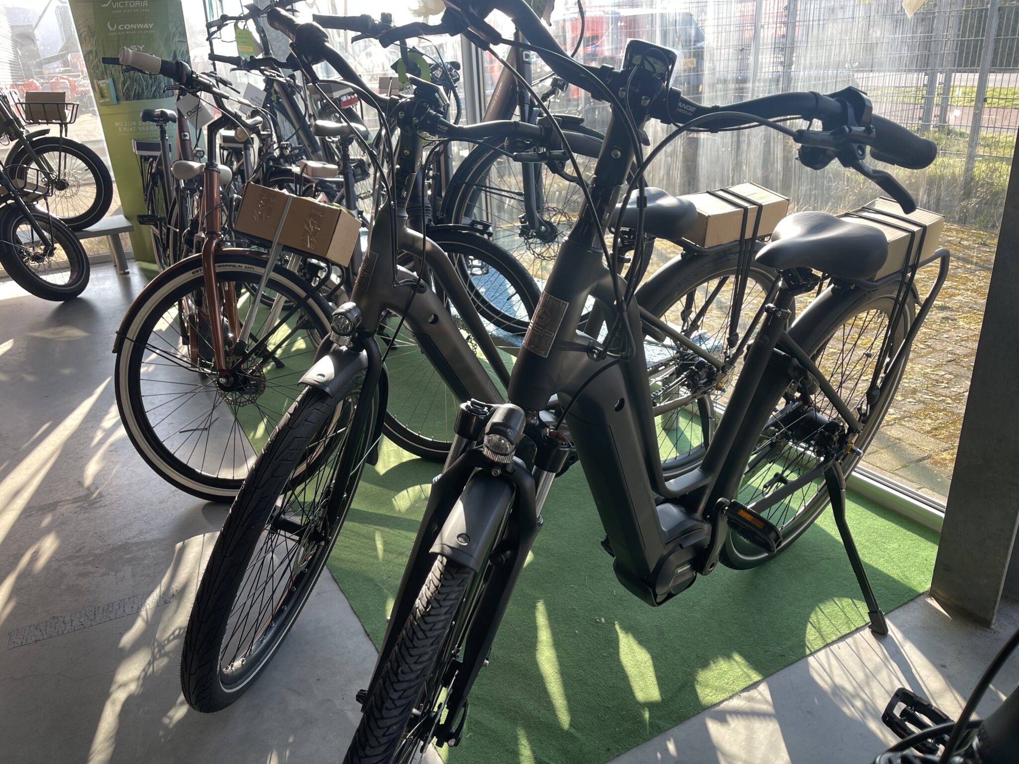 BSP MUSA E BIKE MIDIUM GEINTEGREERD ACCU MIDDENMOTOR 2023 emerald green mat - Fietsmaster